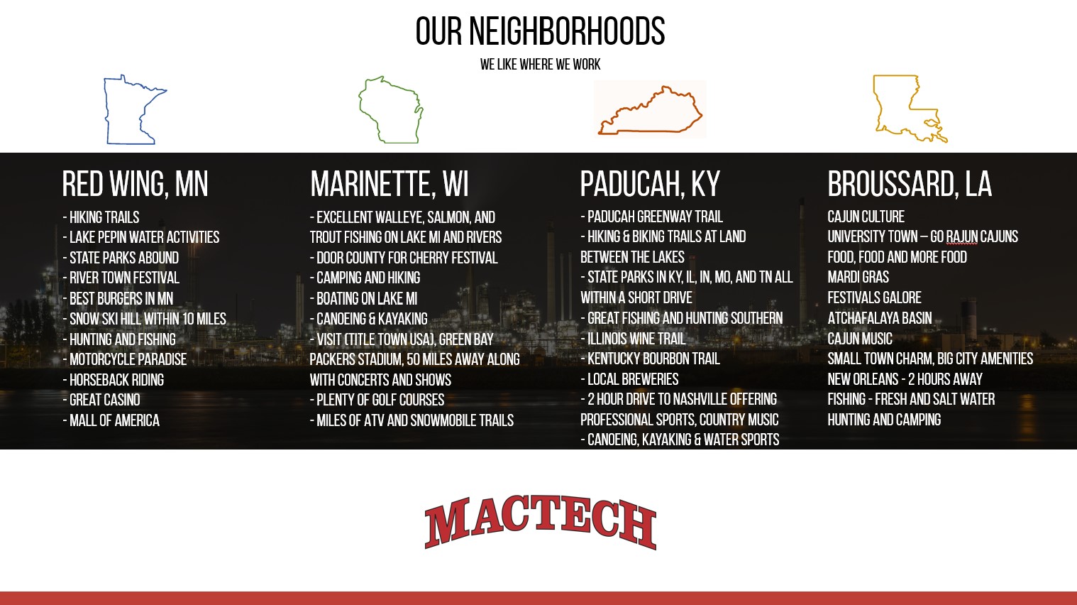 We're Hiring | Mactech On-Site Field Machining Solutions