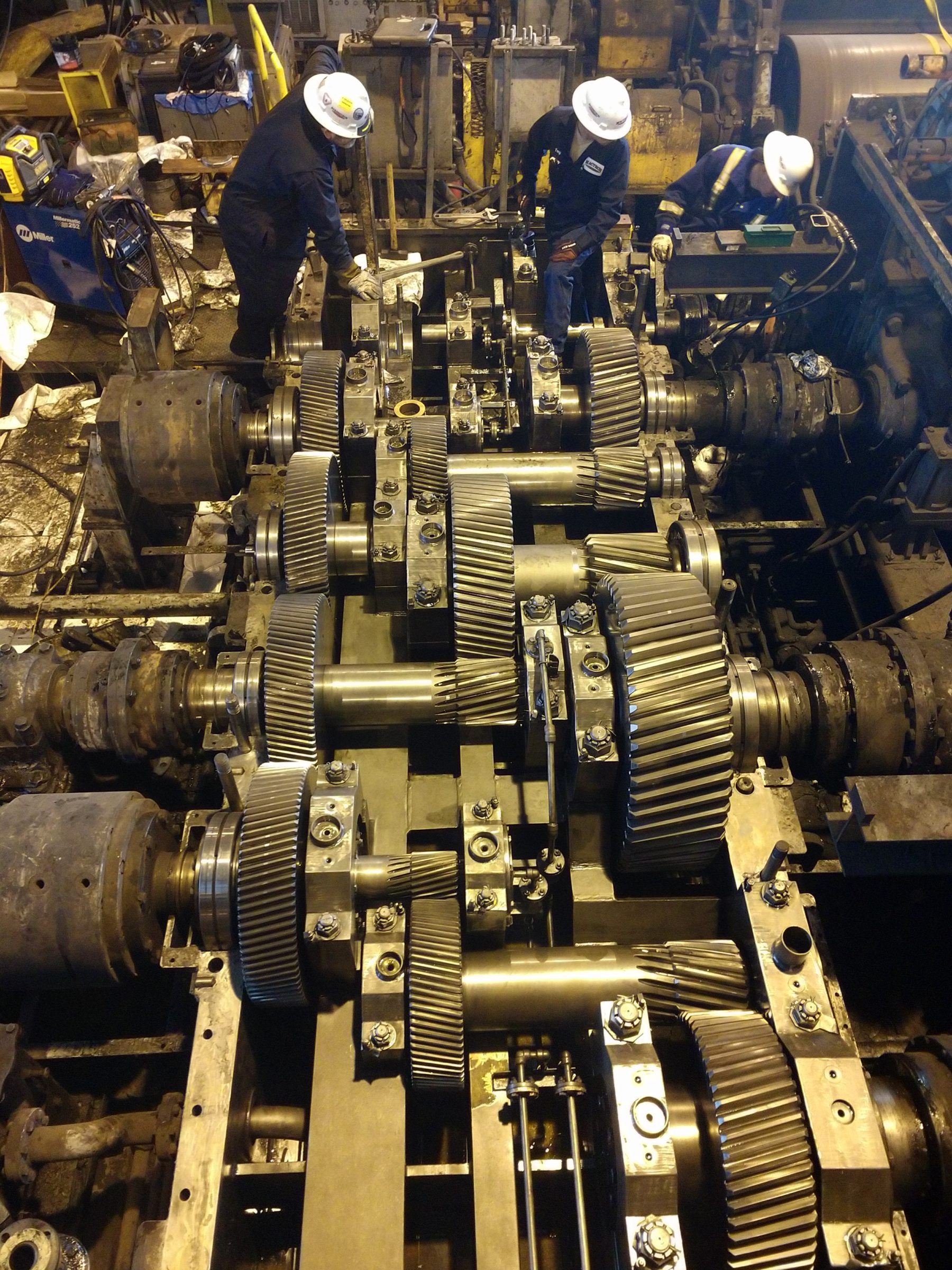 Case Study: Industrial Gearbox Bearing Repair | Mactech On-Site Field ...